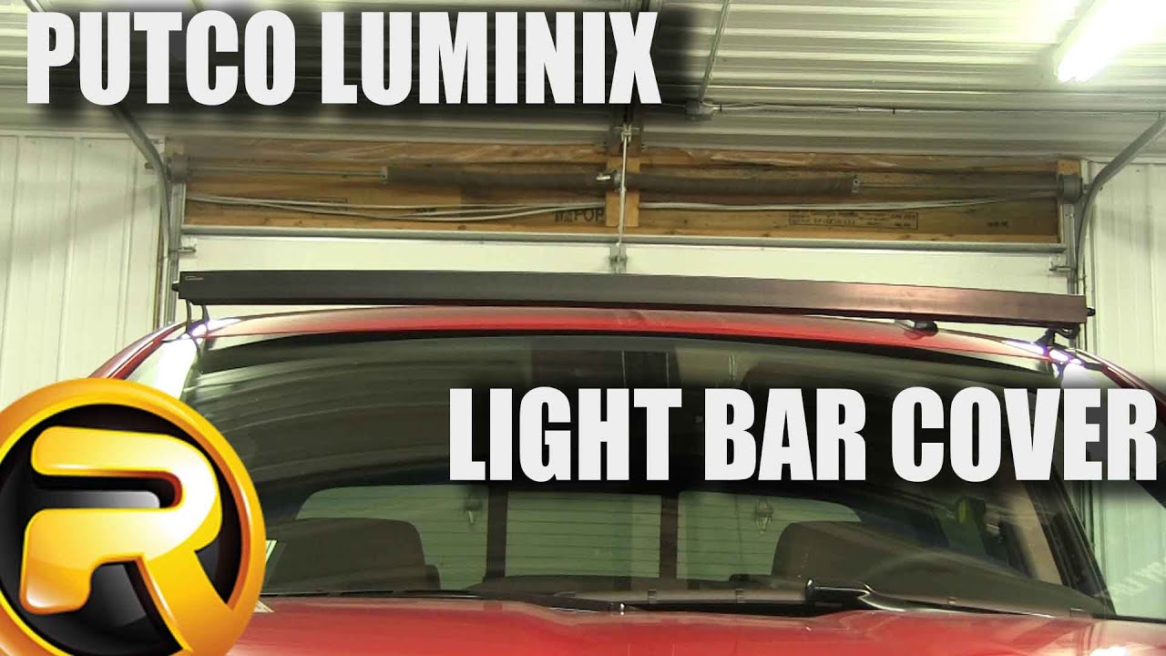 How to Install the Putco Luminix LED Light Bar Cover - YouTube