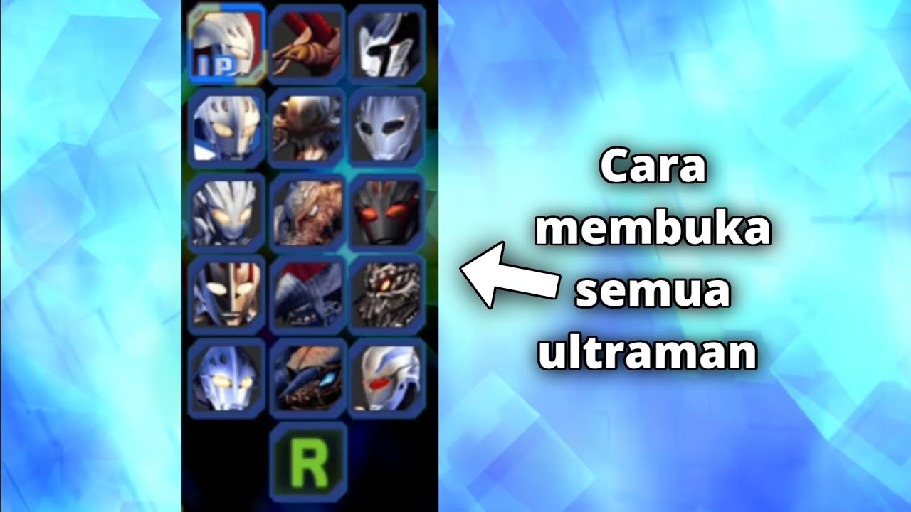 Cara membuka semua ultraman dan space beast - Ultraman nexus - YouTube