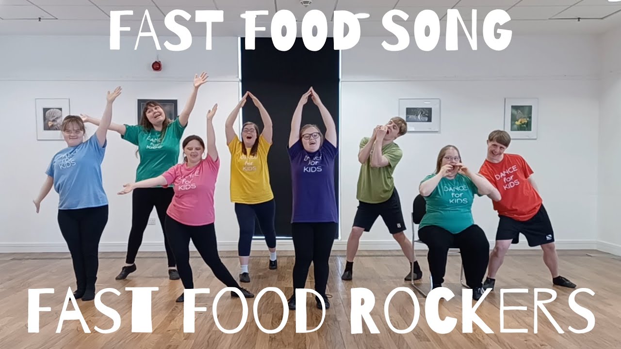 FAST FOOD SONG | Dance for Children | TailfeatherTV - YouTube