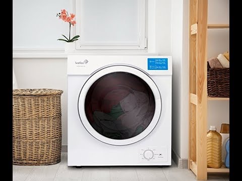 Ivation Electric Small Portable Ventless Dryer for Apartments, Condos ...