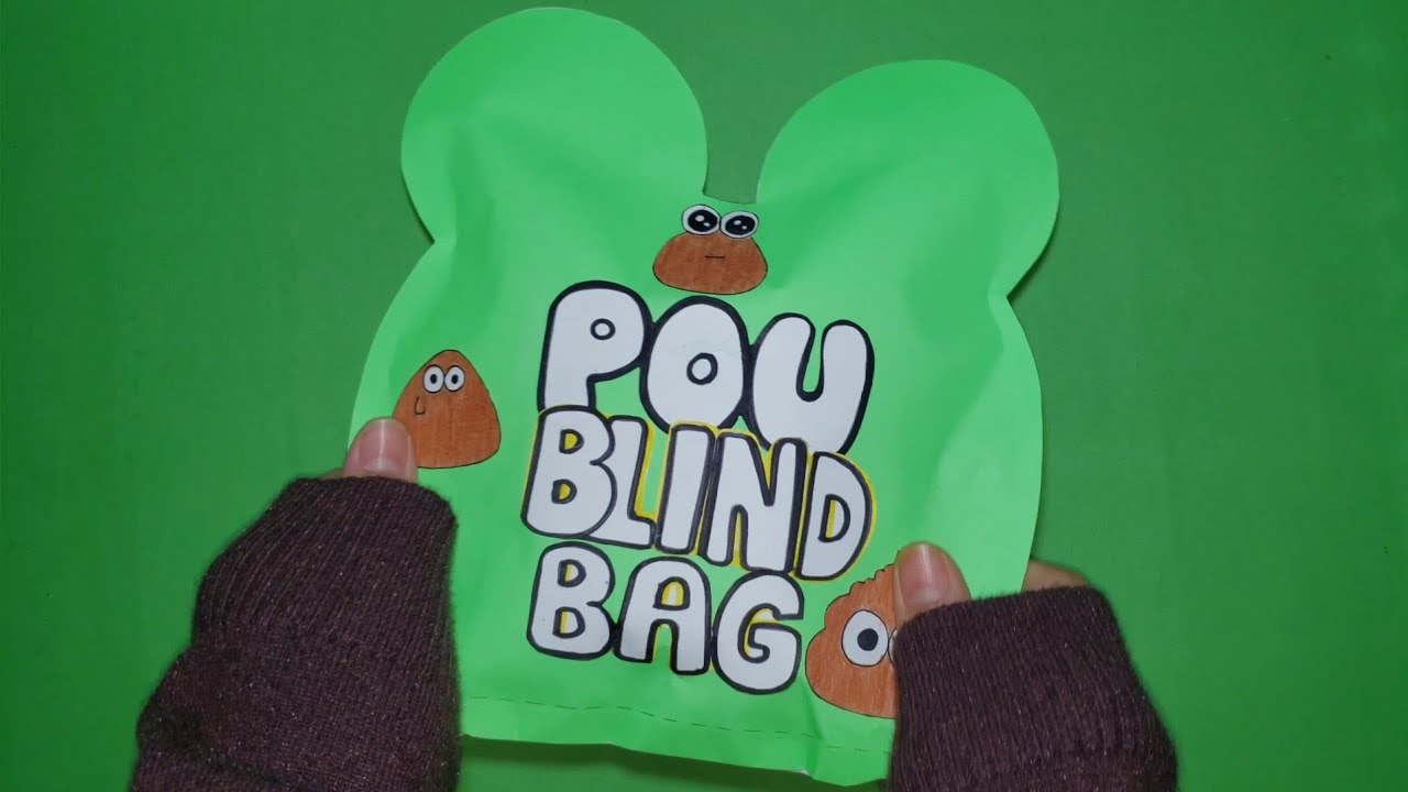 pou blind bag tutorial paper diy| pou squishy tutorial #blindbag #pou # ...