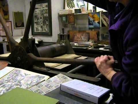 tecniche di stampa nell'incisione d'arte 2 - YouTube