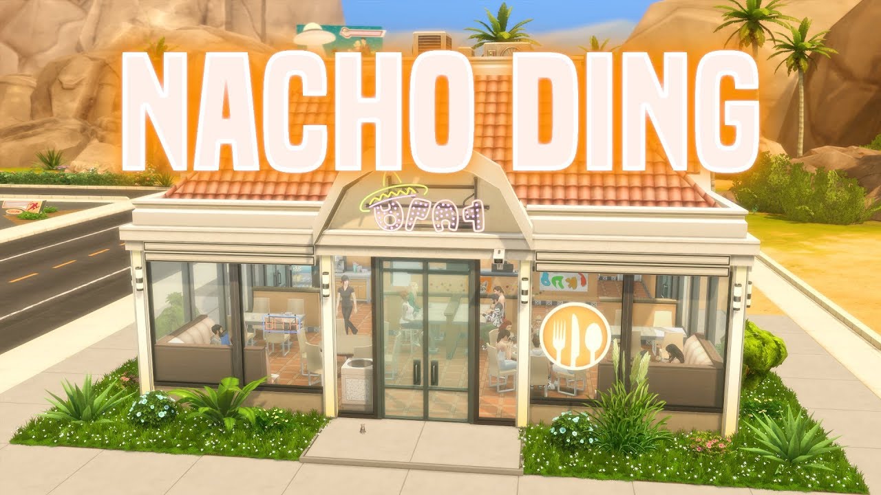The Sims 4 Fast Food Restaurant Taco Bell Parody! 🌮 - YouTube
