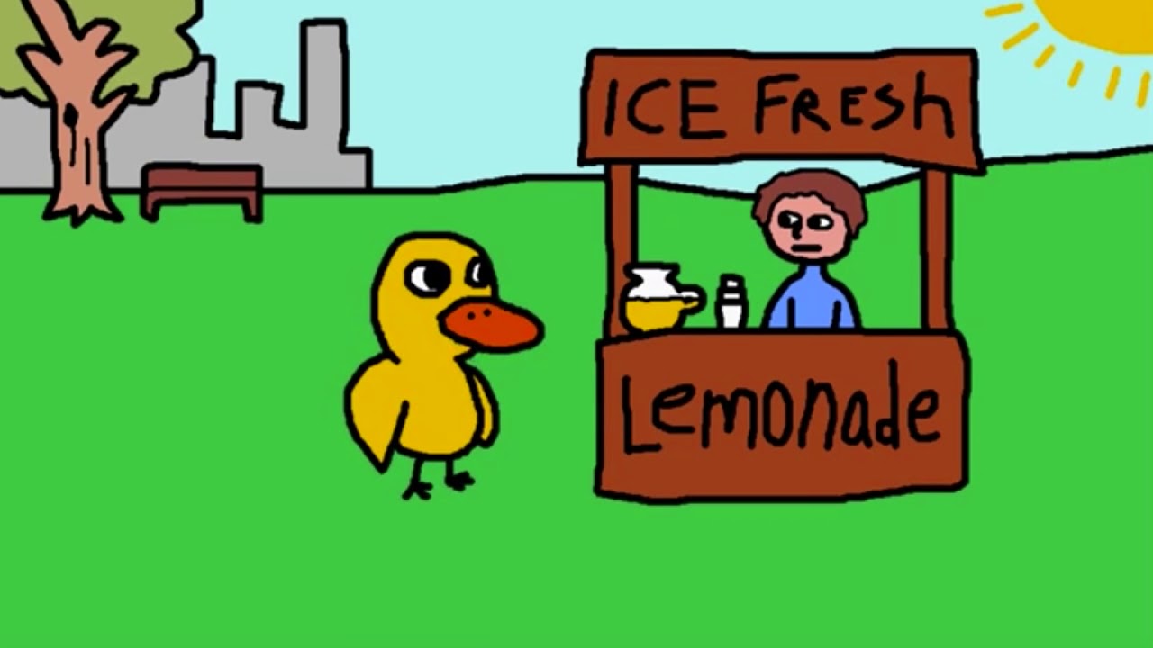 Bad time at the lemonade stand - YouTube