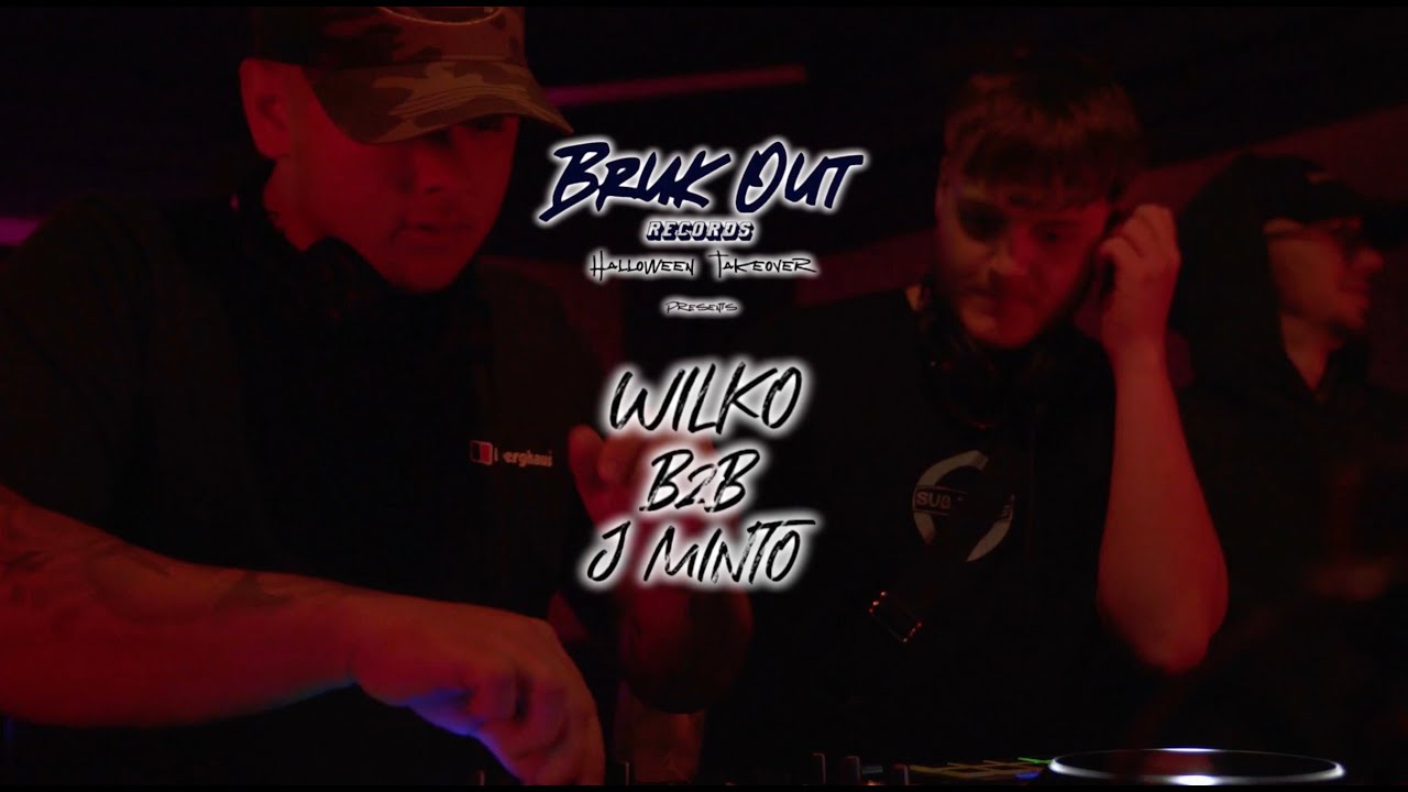 BRUK OUT RECORDS PRESENTS: WILKO B2B J MINTO HALLOWEEN TAKEOVER FULL ...