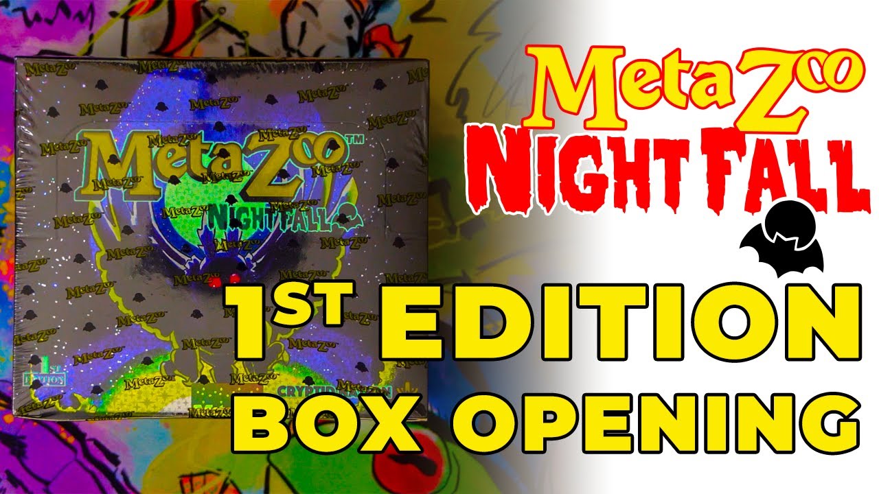 MetaZoo First NightFall Booster Box Opening | PLUS GIVEAWAYS! - YouTube