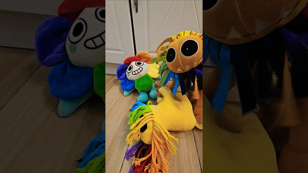 Baby Yarnaby fell to Dandy in Dandy's World 🤣🤣🤣 #plushtoys #plushies # ...