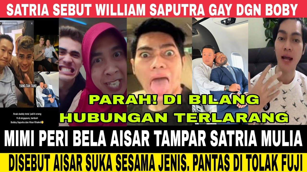 SATRIA MULIA berani senggol WILLIAM SAPUTRA & bobby DAN AISAR, FUJI ...