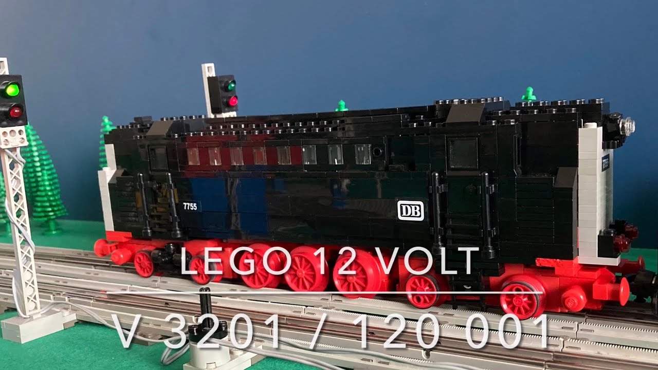 LEGO V 3201 / V 120 001 Diesel-Pneumatic Locomotive by Davide ...