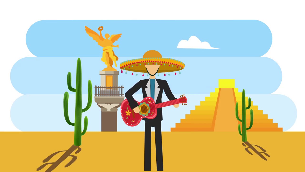 World Tourism day 2d animation travelling - YouTube