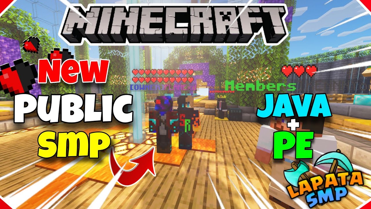LIFESTEAL public smp || ip + port free join || java + pe || 1.19+ join ...