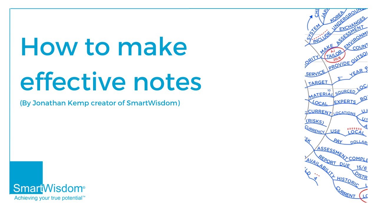 How to take effective notes - YouTube