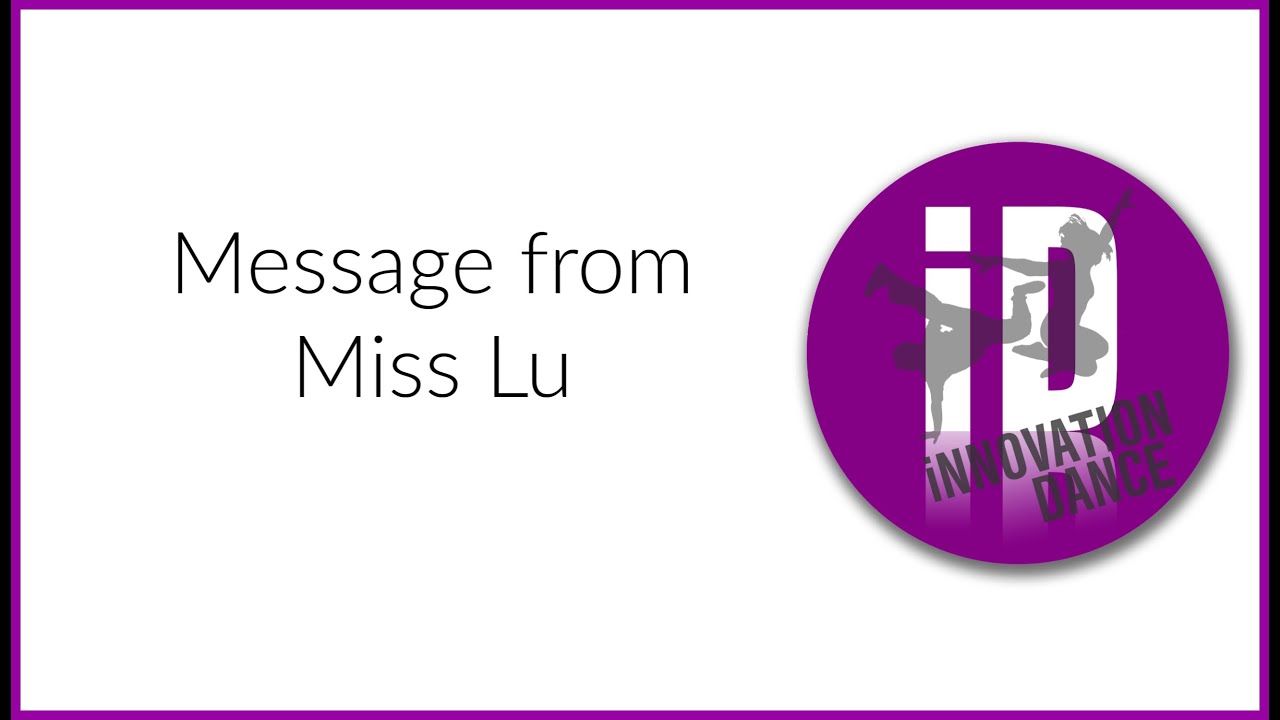 Message From Miss Lu - YouTube