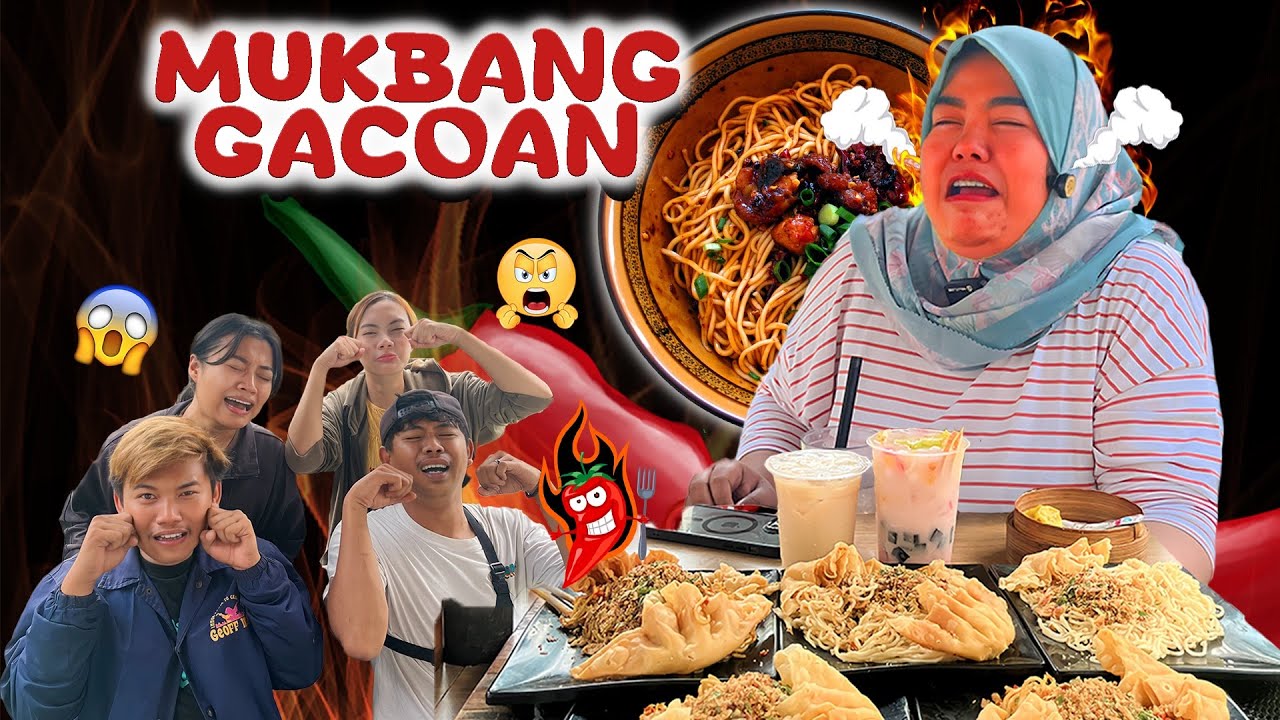 MUKBANG MIE GACOAN LEVEL RATU SETAN, MAMATA DAN TEAM NANGIS HAMPIR ...