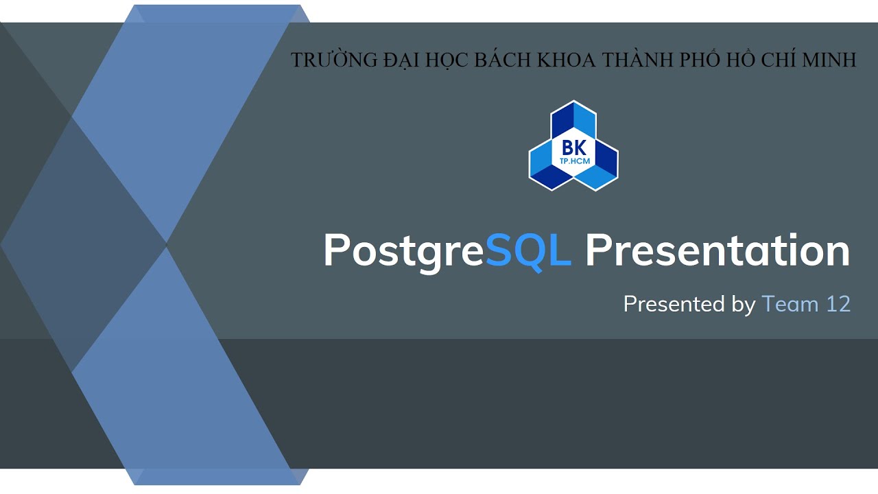 CO2013 - Tutorial about PostgreSQL - Team 12 - L03 - YouTube