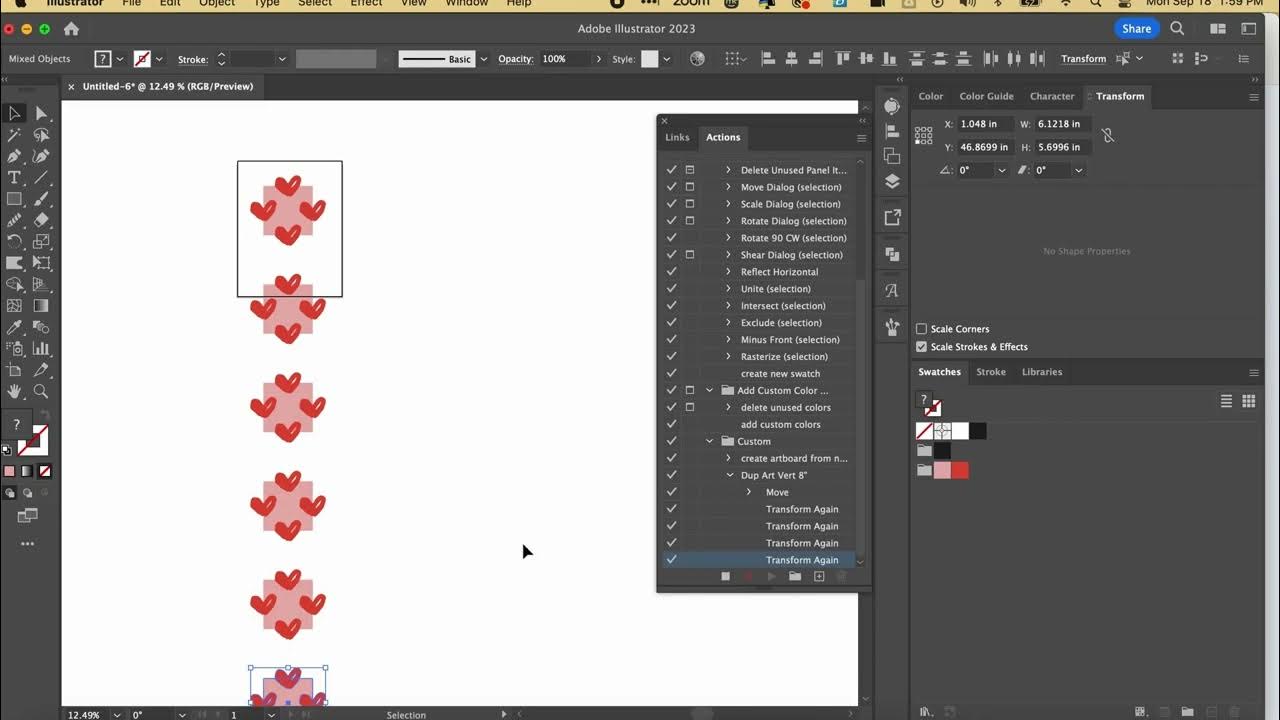 How to Create Adobe Illustrator actions - YouTube
