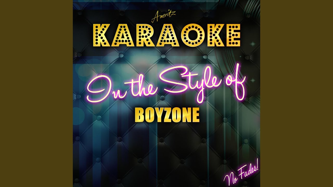 Shooting Star (In the Style of Boyzone) (Karaoke Version) - YouTube