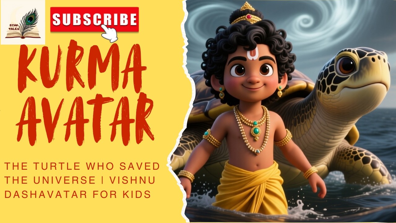 Kurma Avatar Story | The Turtle Who Saved the Universe | Vishnu ...