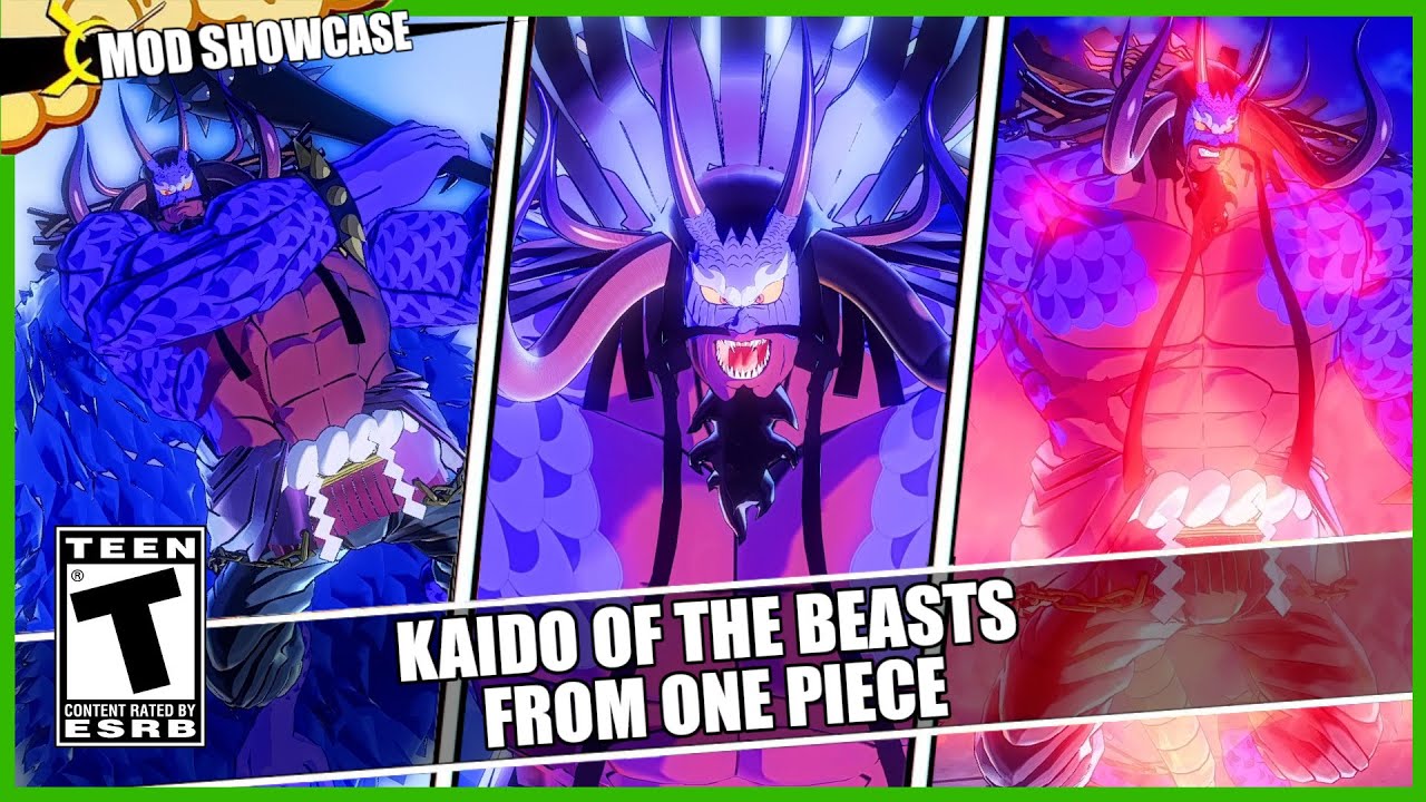 Kaido of the Beasts from One Piece | Dragon Ball Xenoverse 2 Mod ...