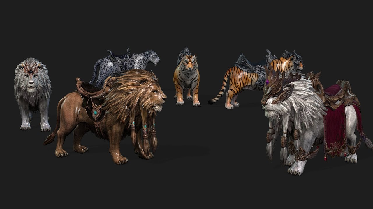 Iclone Avatar Lion & Tiger with Motion - YouTube