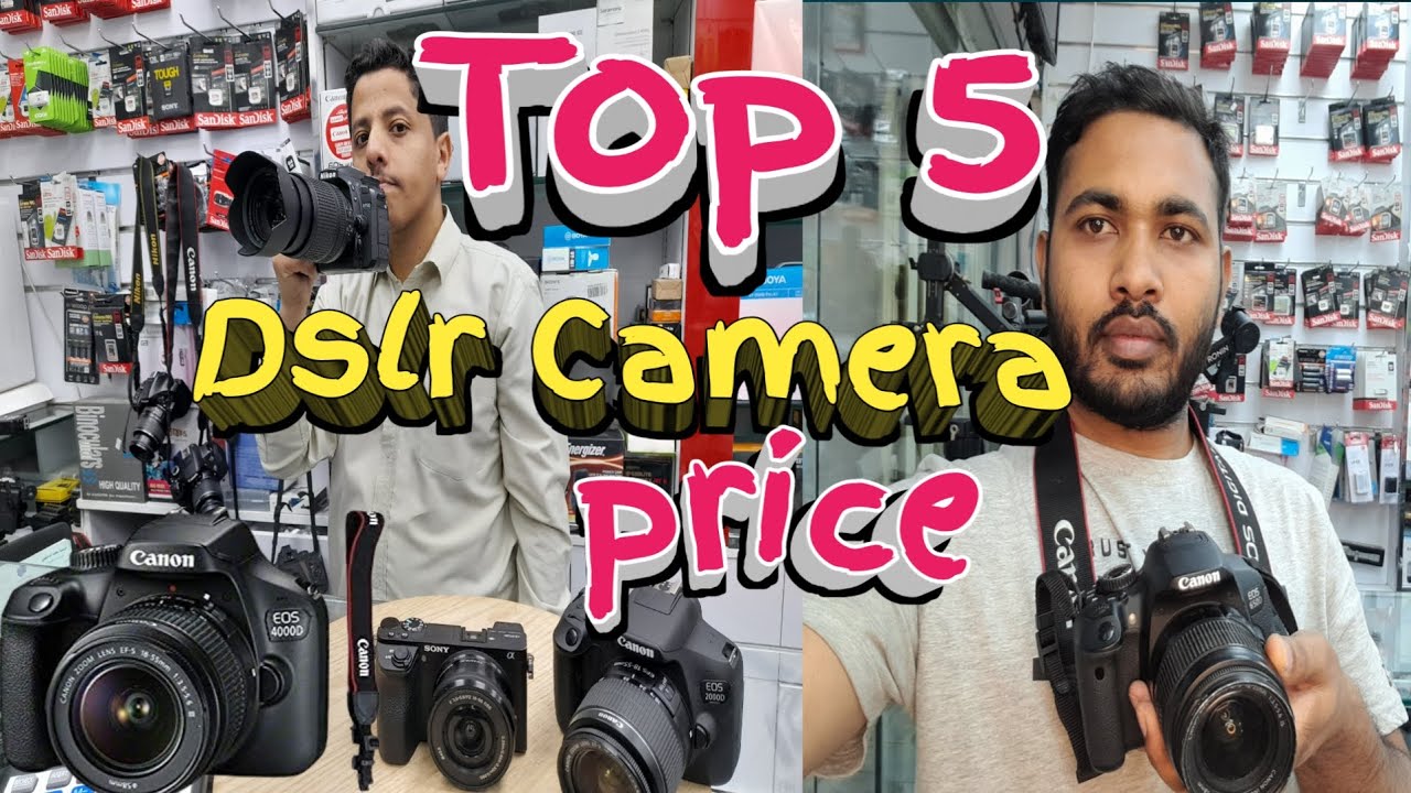 Top 5 Dslr Camera price in Saudi Arabia সৌদি আরবে শীর্ষ 5 ডিএসএলআর ...
