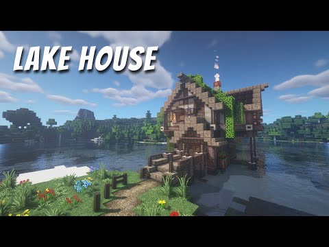 Minecraft: How To Build a Lake House | Tutorial - YouTube