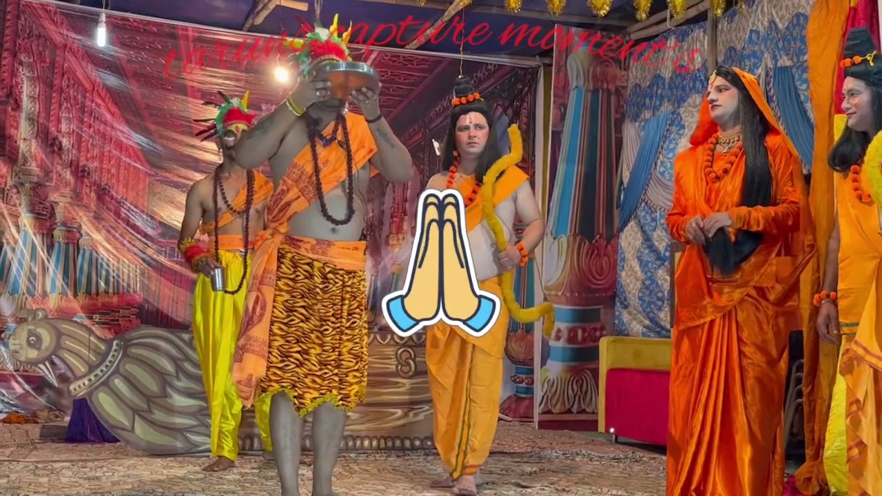 Khewat maharaj ne ram ji k Samne Rkhi sharat Sarju nadi par karwane ki ...
