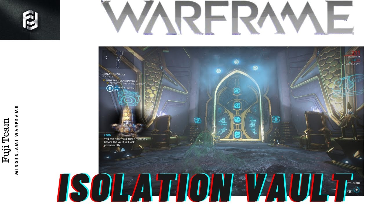 Warframe - Isolation Vault- Hogyan csináljuk - YouTube