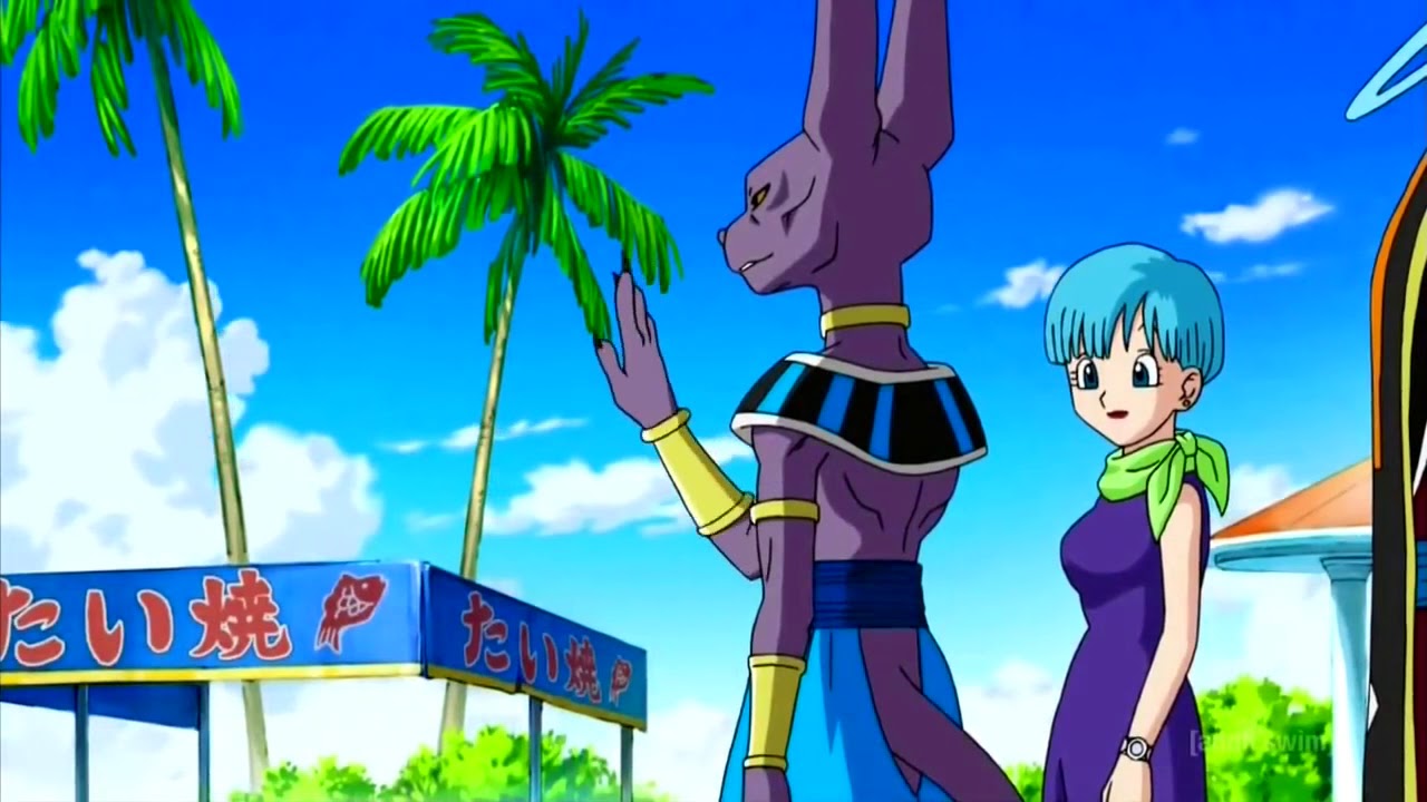 Vegeta Reaction On Beerus Entry On Bulma Birthday Party Cruise | Dragon ...