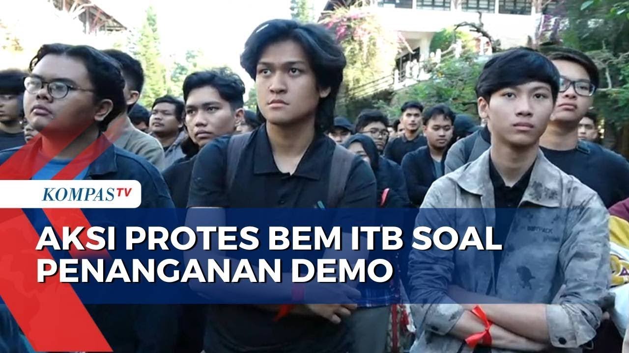 BEM ITB Gelar Protes Kekerasan Dalam Penanganan Demo - YouTube