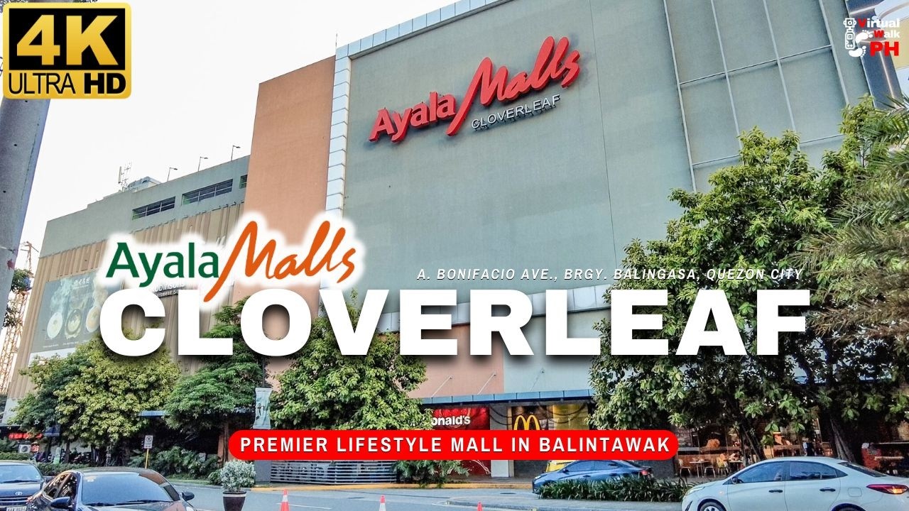 [4K] STUNNING Mall in Balintawak | Cloverleaf by Ayala Malls | ASMR Mall Tour 2024 - YouTube