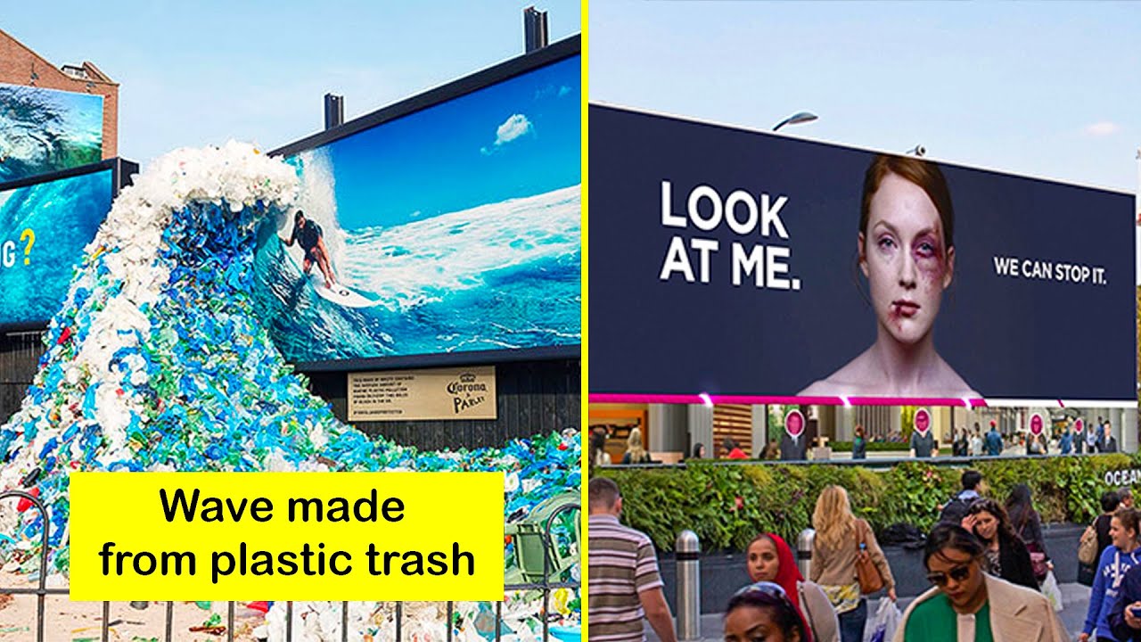 The Most Creative Billboard Designs - YouTube