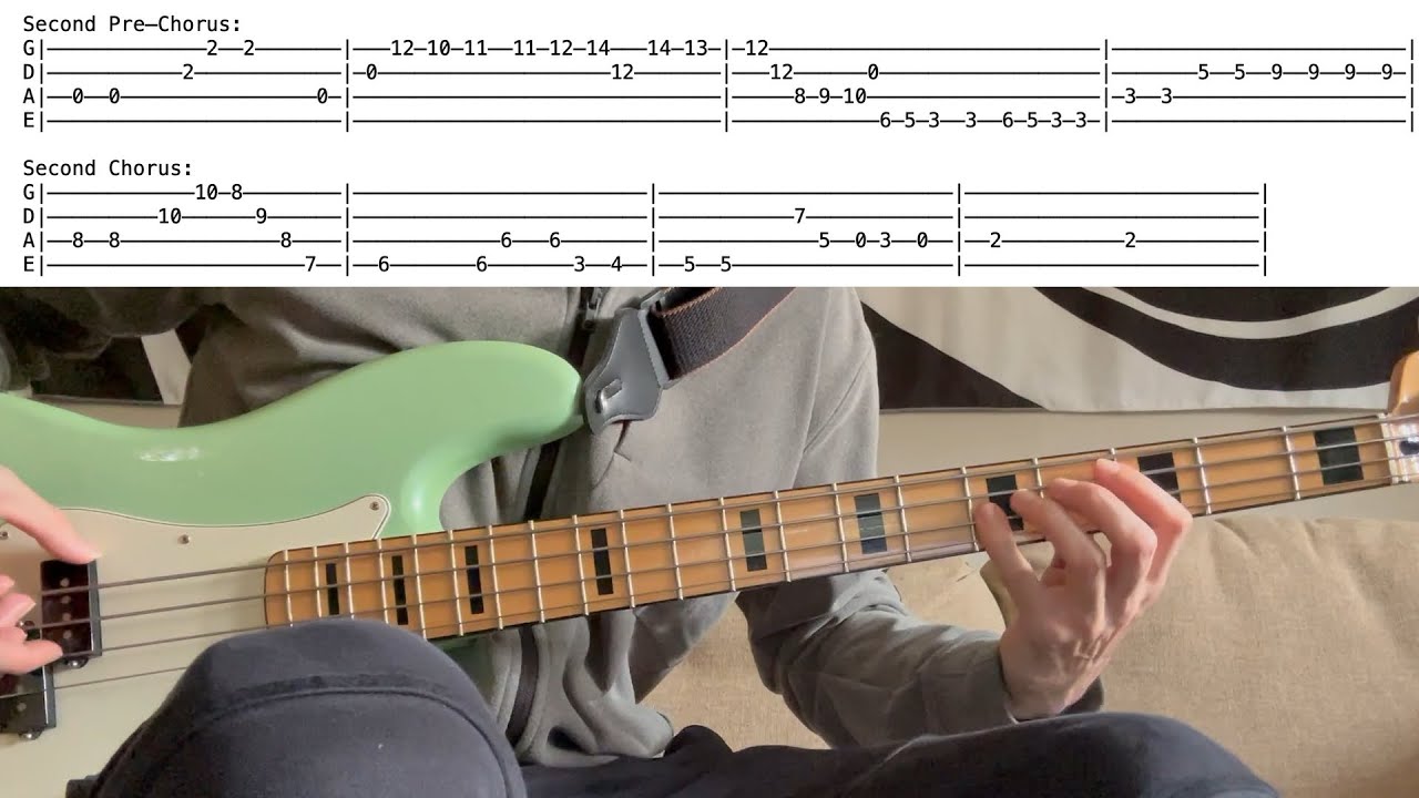 This Christmas by Donny Hathaway - Bass tutorial with tab: Play through ...