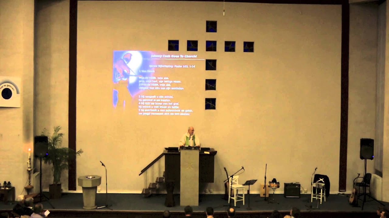 Johnny Cash Goes To Church (Johnny Cash-dienst 3 februari 2013) - YouTube