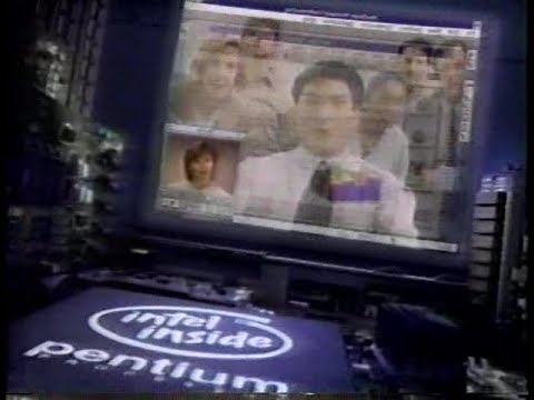 Intel Pentium Processor Video Chat 90s Commercial (1994) - YouTube