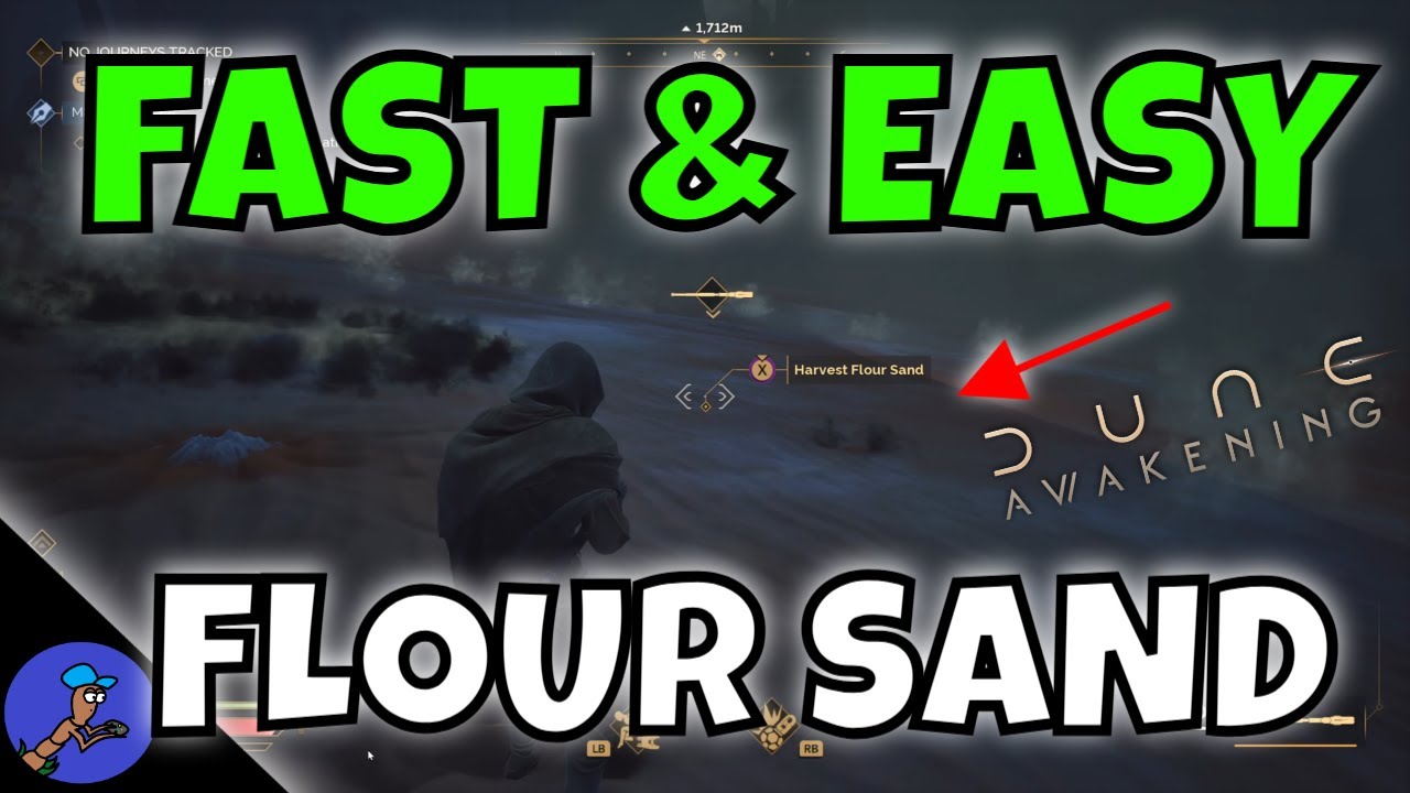 EASY way to Collect Flour Sand Safely in Dune Awakening - YouTube
