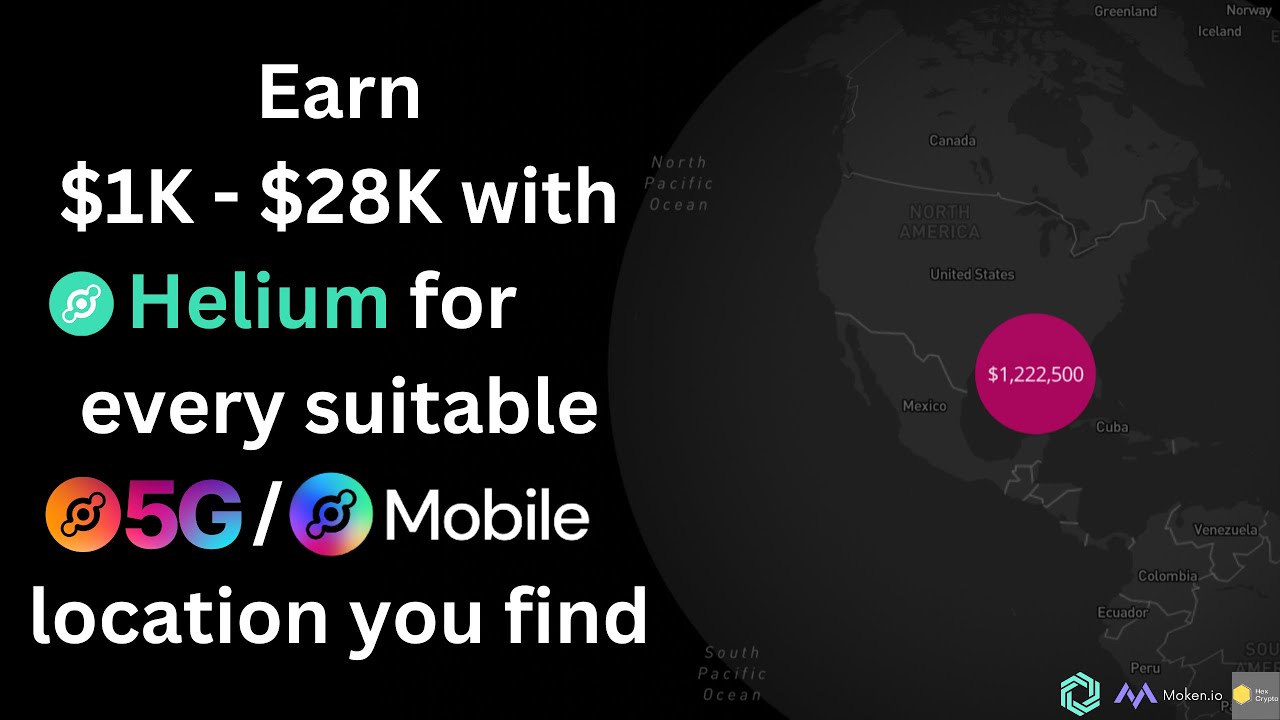 Helium Bounty Program - Get paid for finding Hotspot locations! - YouTube