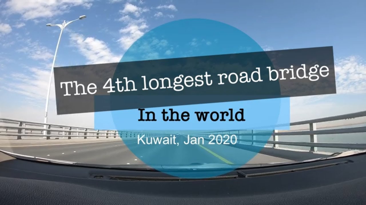 EXPLORING KUWAIT SHEIKH JABER AL-AHMAD AL-SABAH CAUSEWAY BRIDGE | Vlog ...