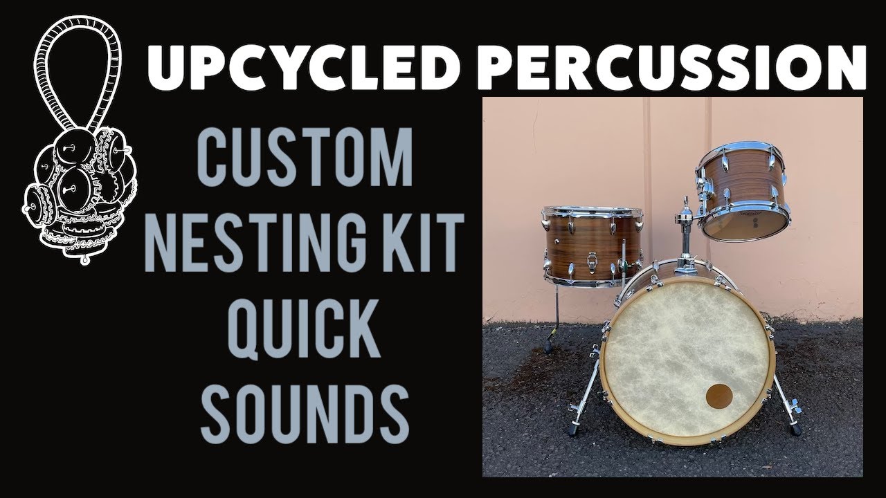 Custom Nesting Drum Kit - Quick Sounds - YouTube