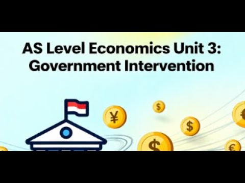AS level economics Government Microeconomic Intervention in just 7 ...