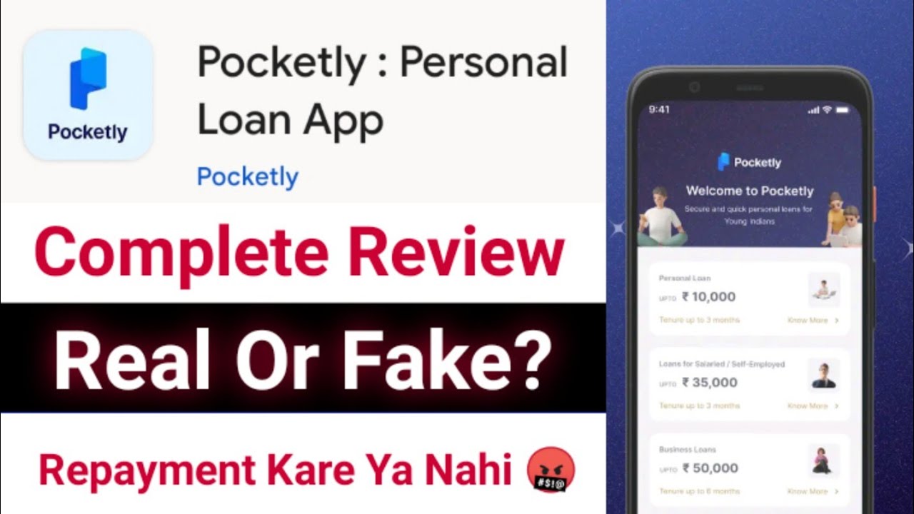 Pocketly Loan App Review Real Or Fake 🤔 Repay Kare Ya Nahi 🤔 Pocketly ...