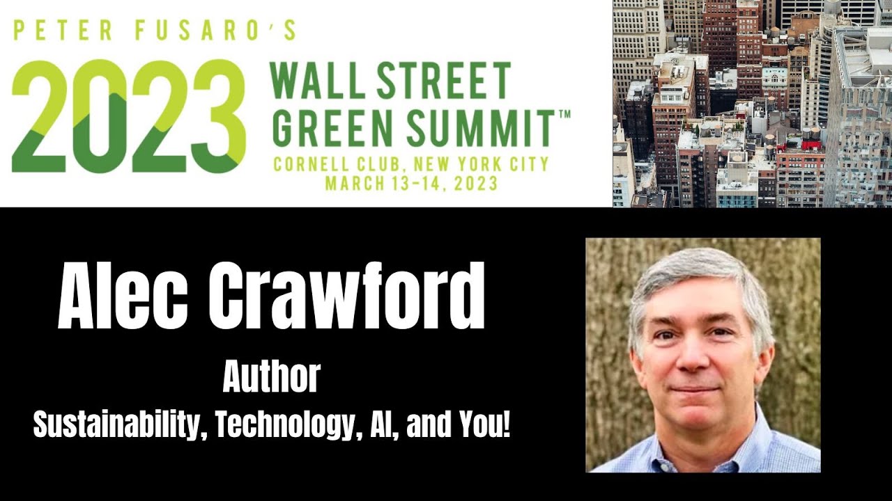 Can Artificial Intelligence I Save the Planet? | Alec Crawford | 2023 WSGS - YouTube