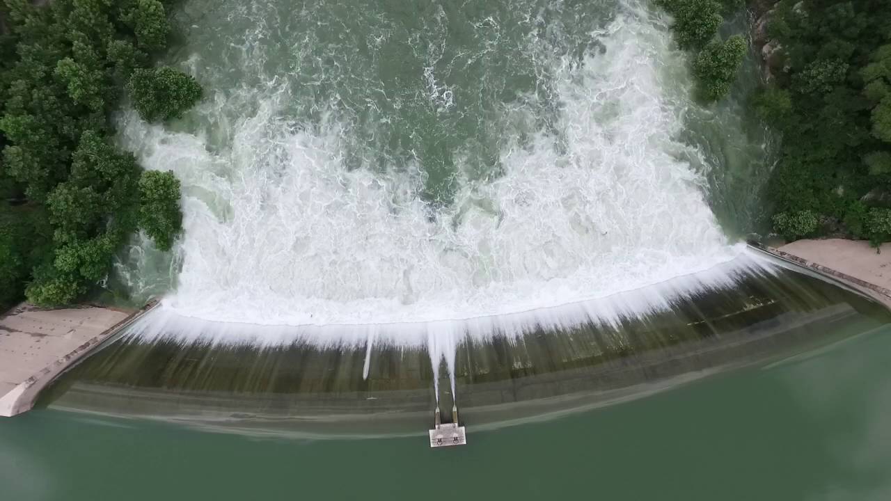 Diversion Dam Overflow - YouTube