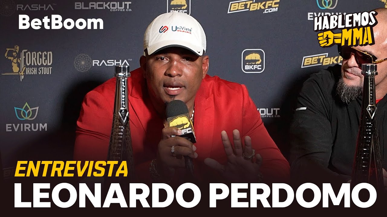 Leonardo Perdomo: Ben Rothwell TIENE MIEDO de pelearme | BKFC 80 - YouTube