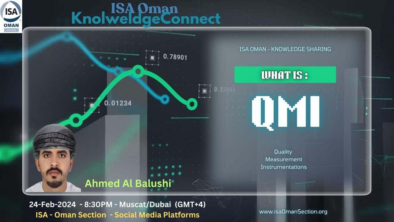 ISA Oman KnowledgeConnect #2-2025 - Ahmed Balushi - QMI and Analyzers - YouTube