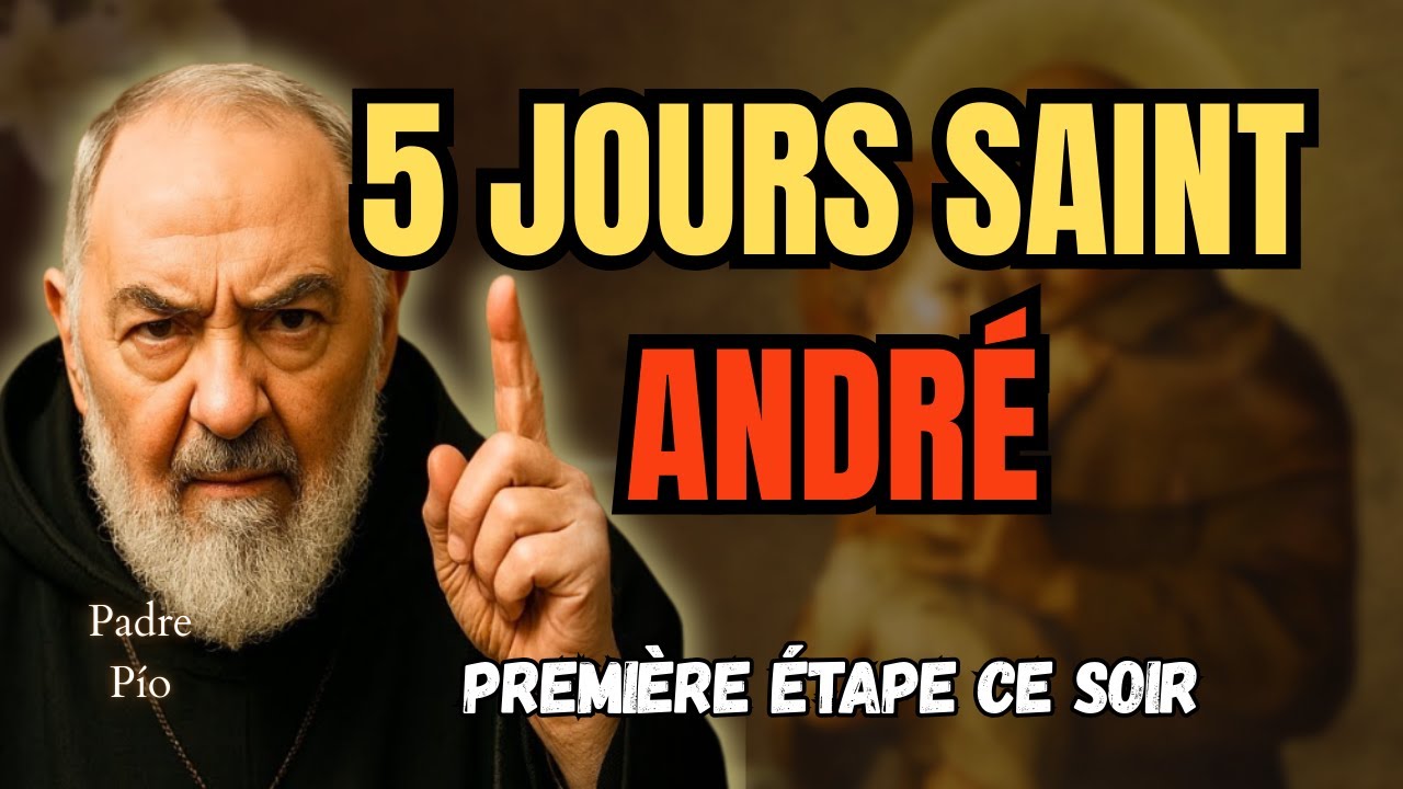 25/11 À MINUIT: Dans 5 Jours Saint André - CE SOIR Commencez ...