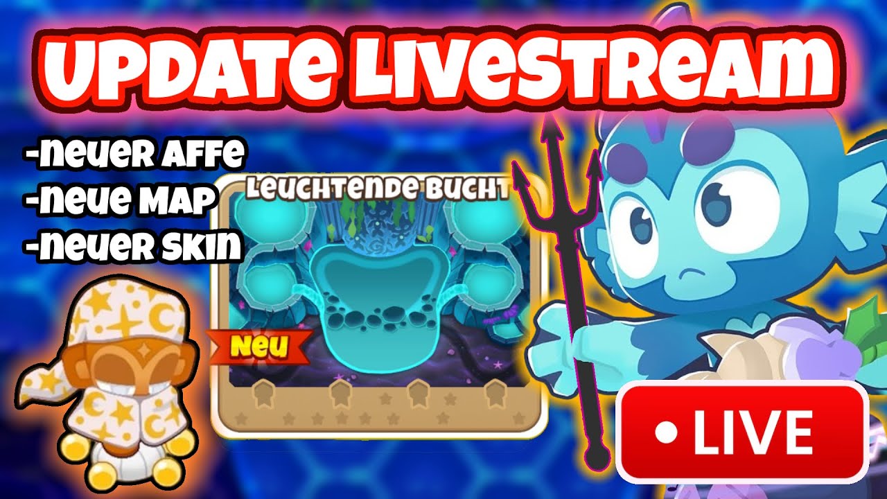 Das Update 44 in BTD6 ist da - Livestream - YouTube