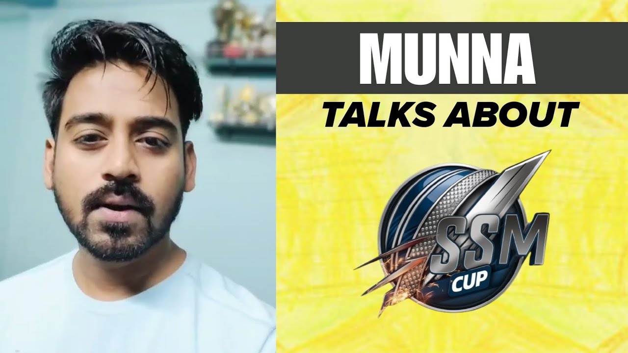 KUNAL DEY (MUNNA) talking about SSM CUP 2024 - YouTube