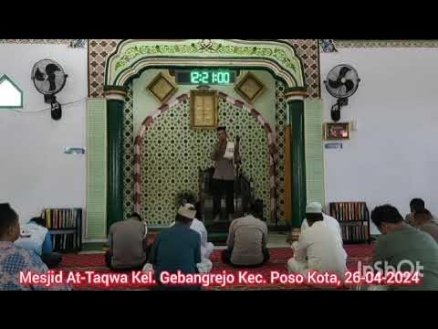 Satgas II Preemtif Ops Madago Raya 2024 Dai Polri Ipda Ilham Sriwan,SH menjadi Khotib Sholat ...