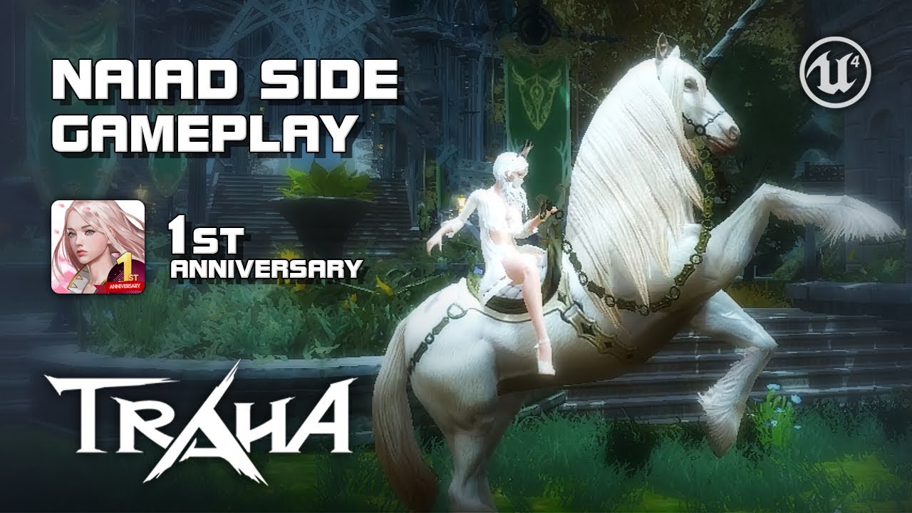 Traha - 1st Anniversary - Naiad Side Gameplay - Android on PC - Mobile ...